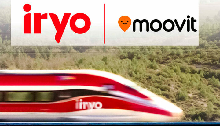 iryo se integra en Moovit - Revista Travel Manager